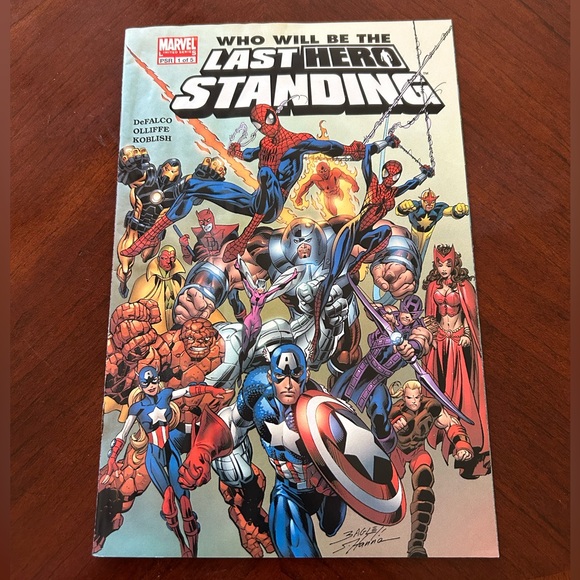 Marvel | Other | Marvel Comics Last Hero Standing | Poshmark
